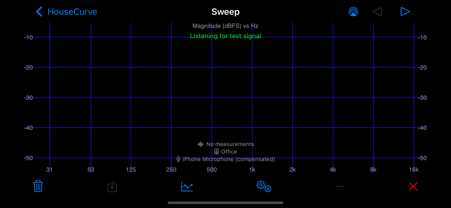 Measurement Process - HouseCurve